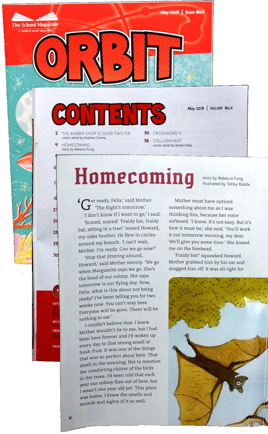 Congratulations to Rebecca on School Magazine story! – Christmas Press